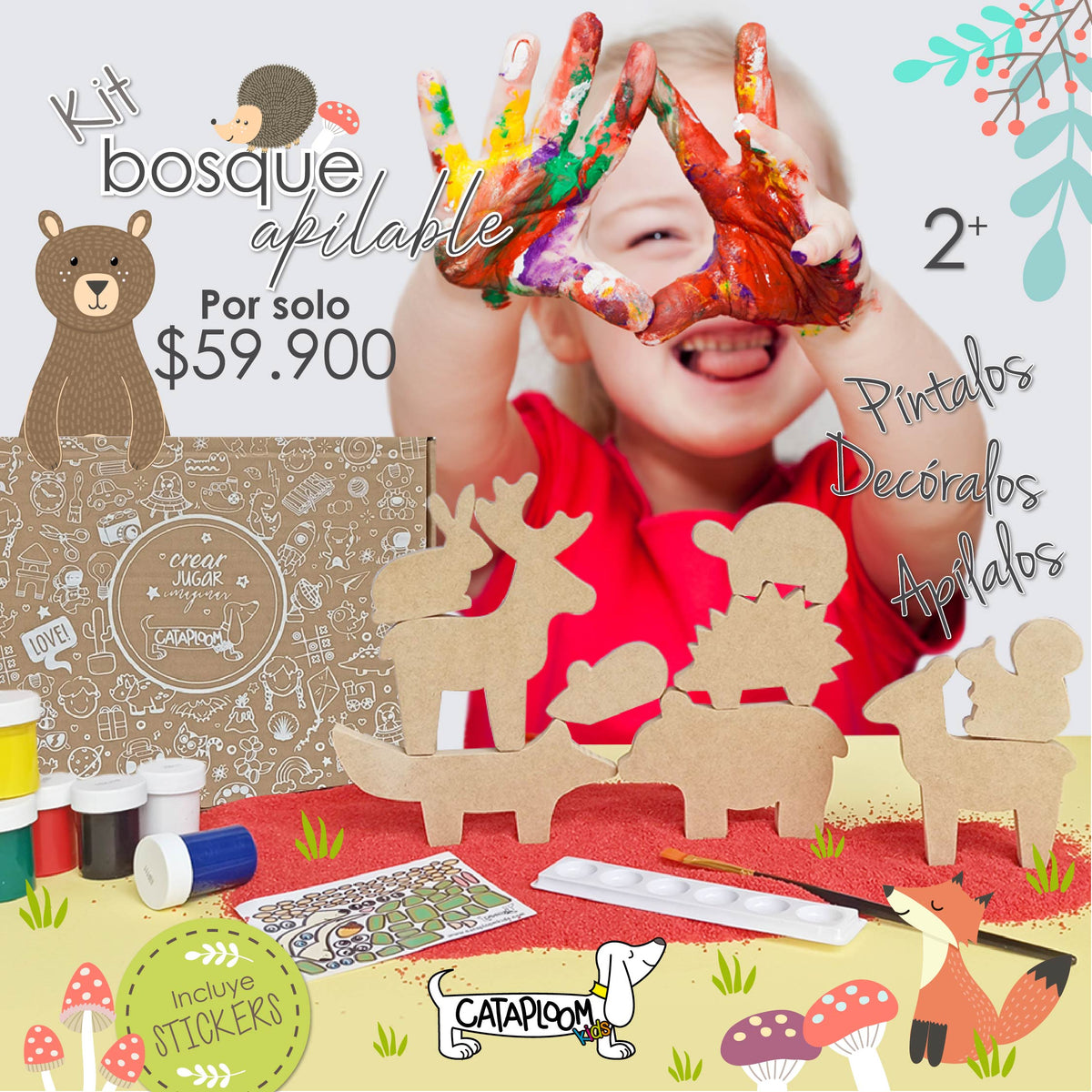 Kit Bosque Apilable – Cataploomkids