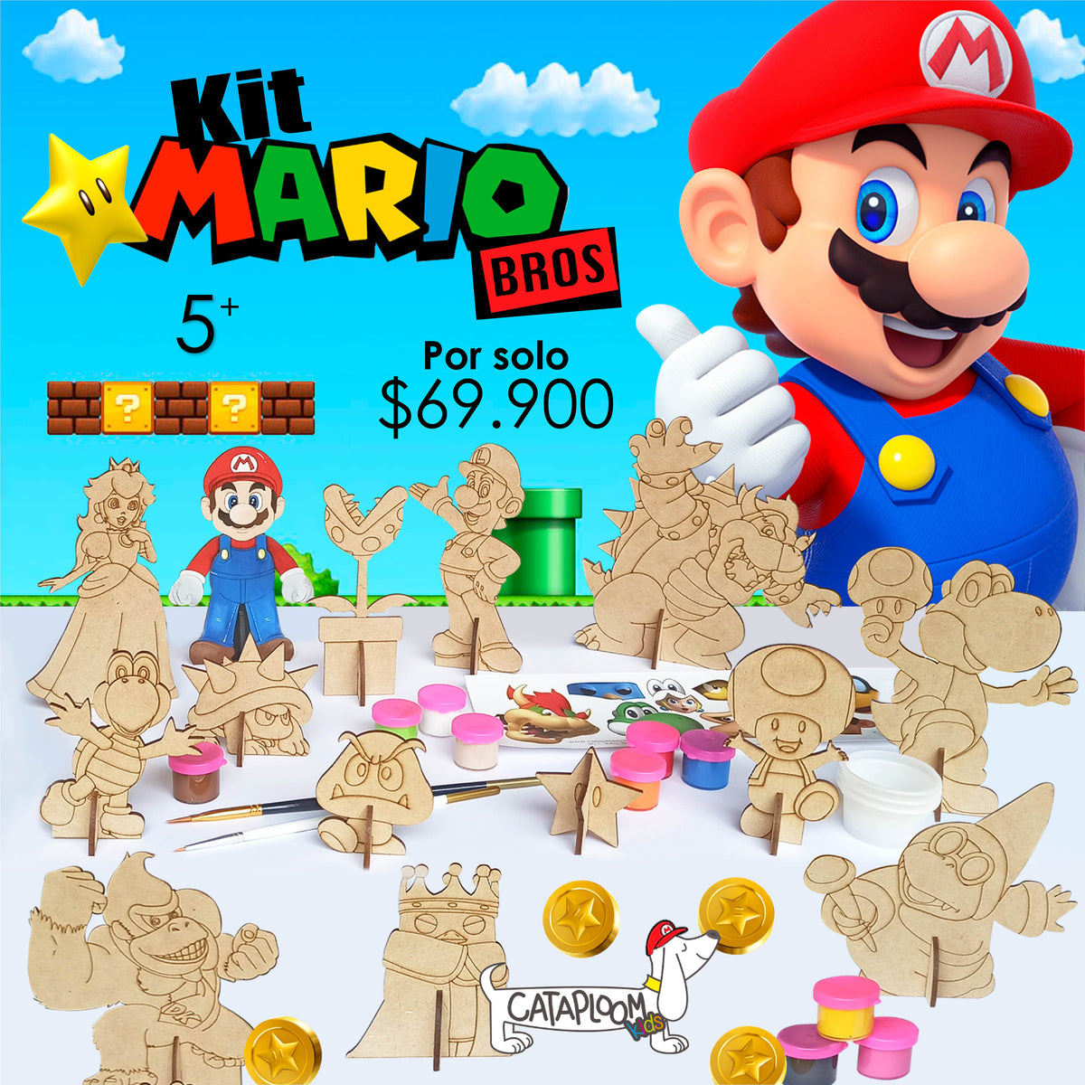 Kit Mario Bros – Cataploomkids